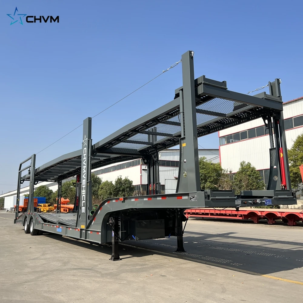 Car Carrier Trailer 8 Cars Auto Trailer Carrier Truck - Buy Car Carrier ...