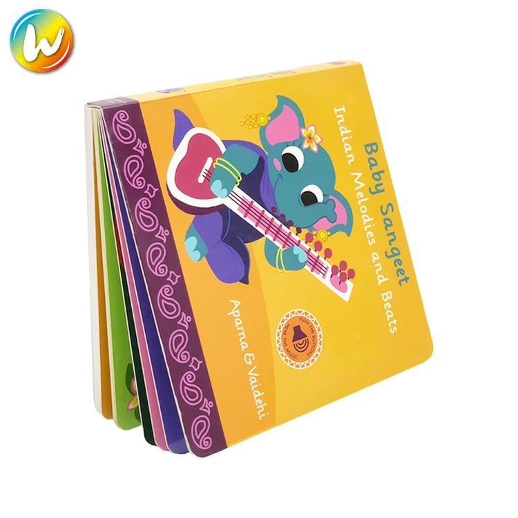 Custom Music Sound Book for Kids - Early Learning Fun