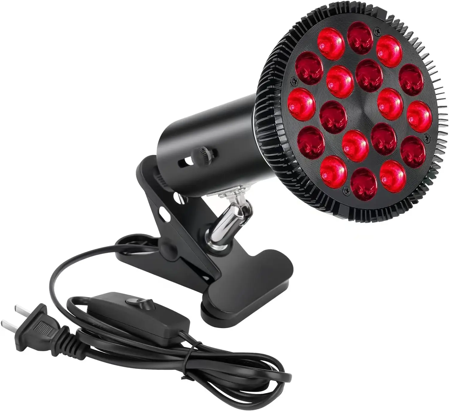 Red Light Therapy Lamp, 54W 18 LEDs 660nm Red and 850nm Near Infrared ...