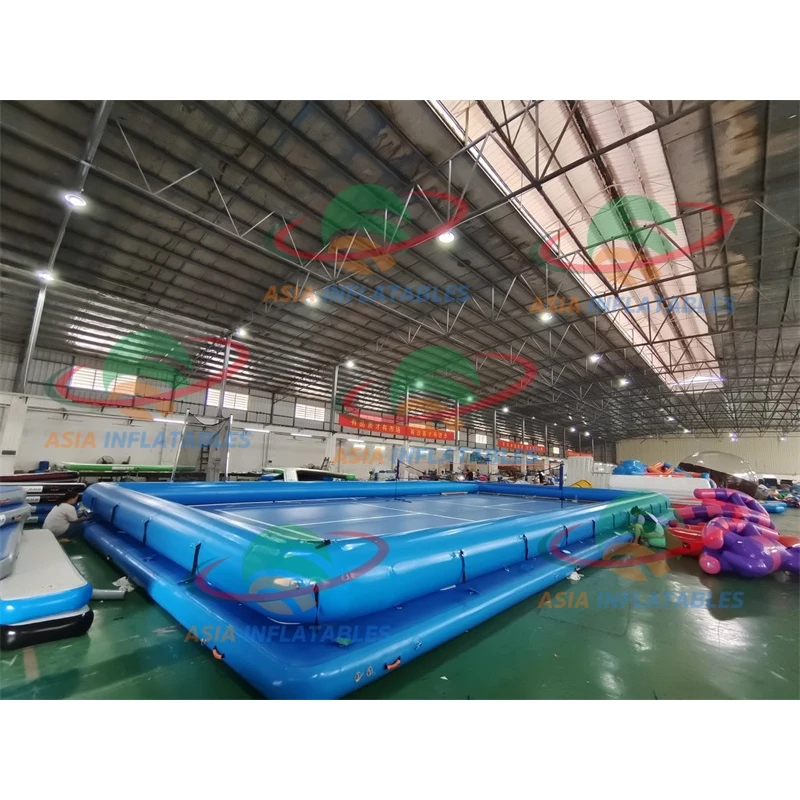 Floating Island Inflatable Water Sport Platform Inflatable Pickleball ...
