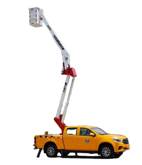 Alibaba.com: 14m telescopic boom, insulated bucket, pickup truck ...