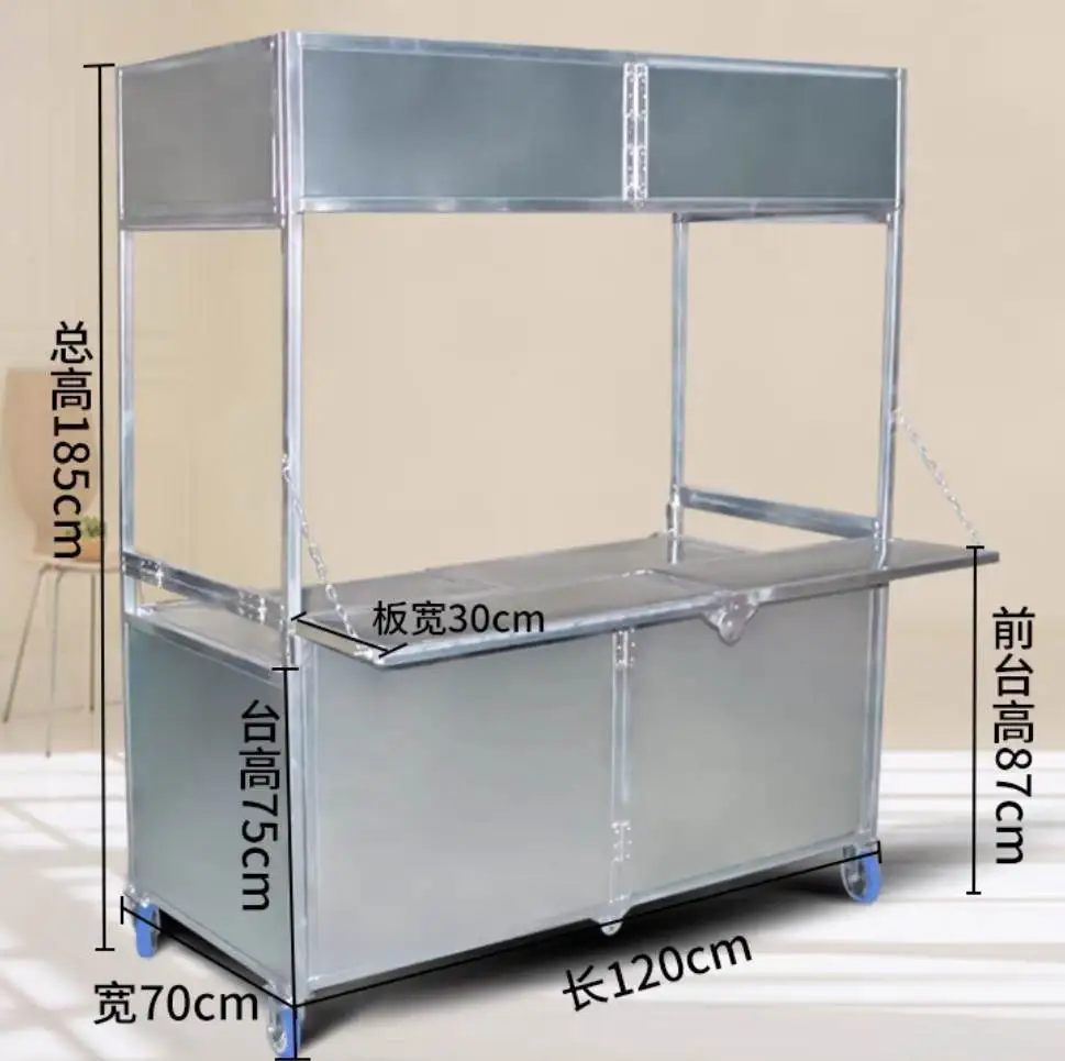 Portable Foldable Wagon - Durable Shopping Utility Trolley