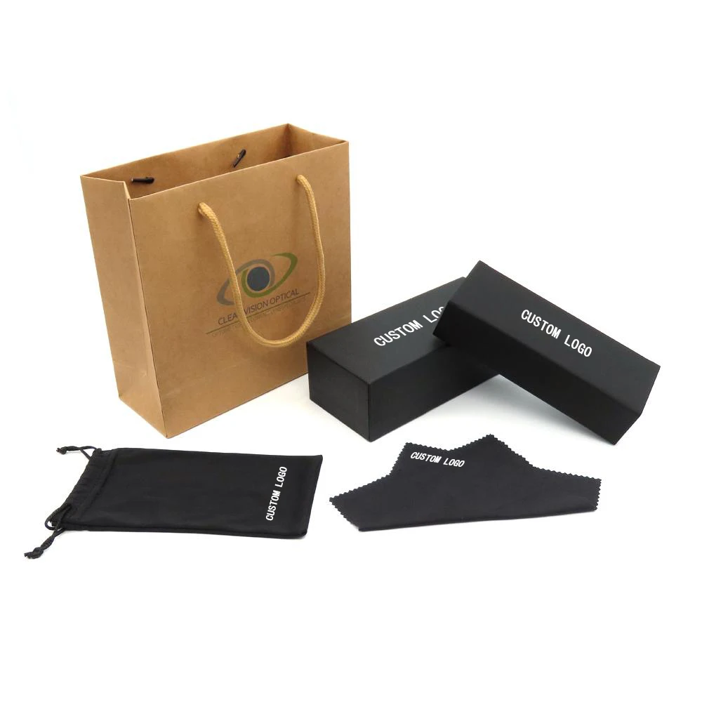 Customized Logo Shade Set Packaging Bag Pouch for Gafas XD