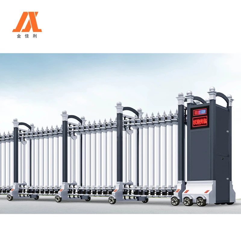 Sliding Automatic Electric Retractable Driveway Fence Gate - Buy ...