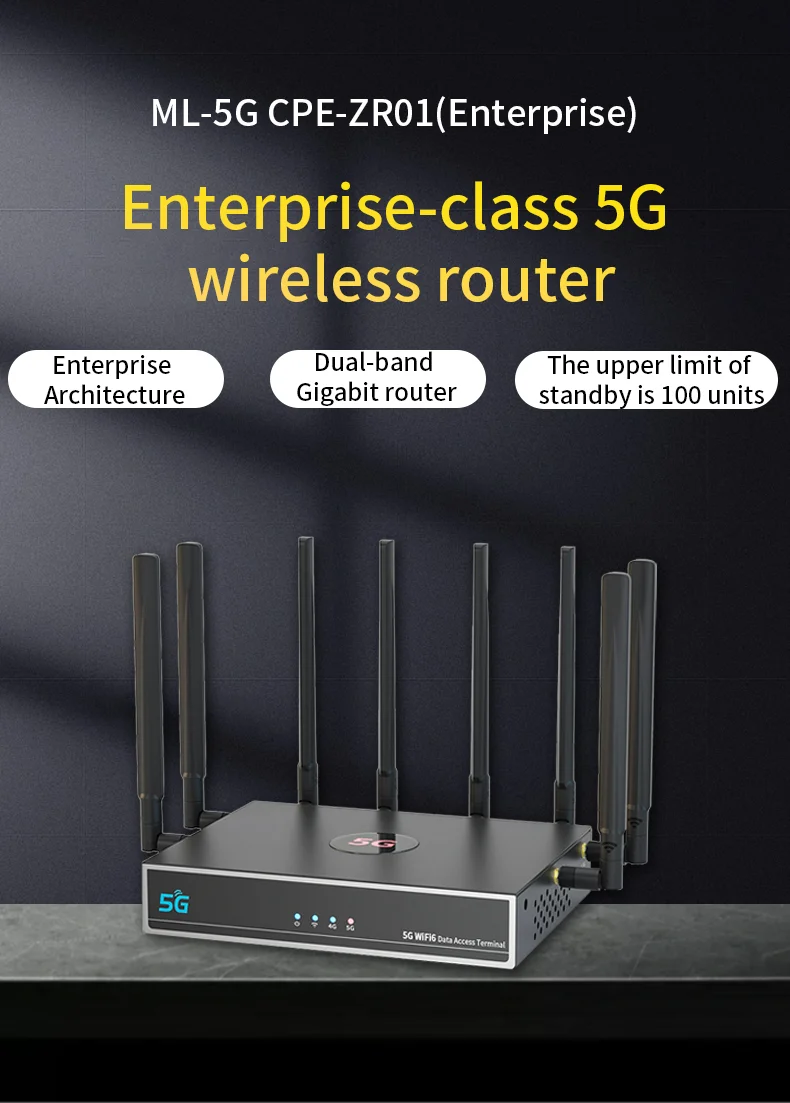 5g Cpe Wireless Router Wifi Router With Sim Card Slot Wifi6 Router For ...