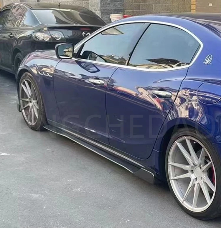 High Quality Carbon Fiber Car Body Kits Front Lip Rear Lip Side Skirts ...