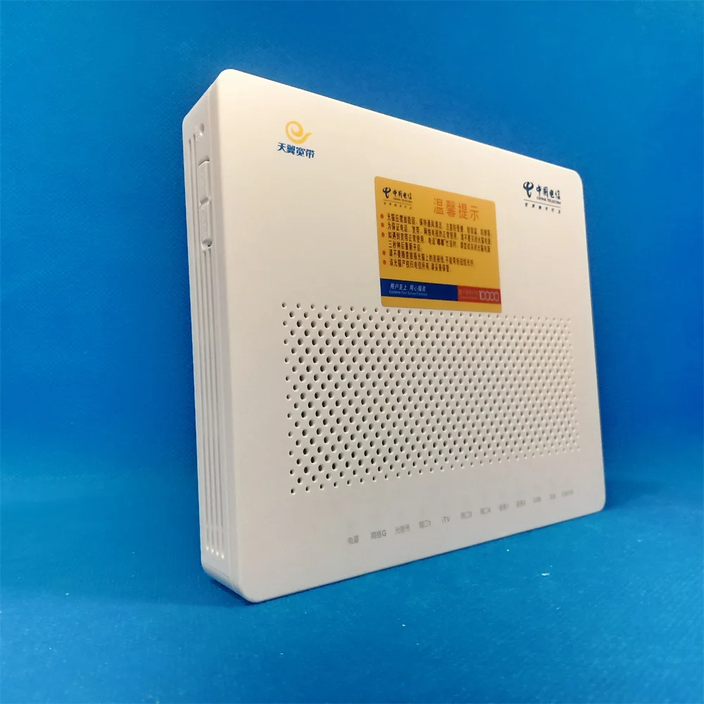 Huawei-equipo De Fibra Óptica Original Hg8245c Gpon Uu 4fe,2 Macetas Y ...