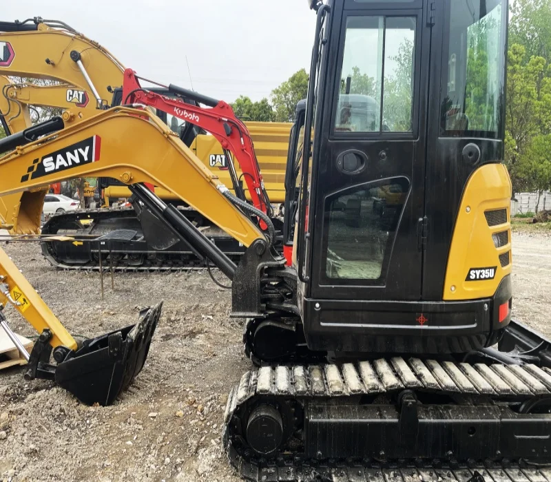 Mini 3.5 Ton Sany SY35U Excavator - Reliable and Versatile