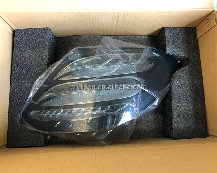 W213 Led Tail Lamp Light For Mercedes-benz E Class Black Smoke 2016 Up ...