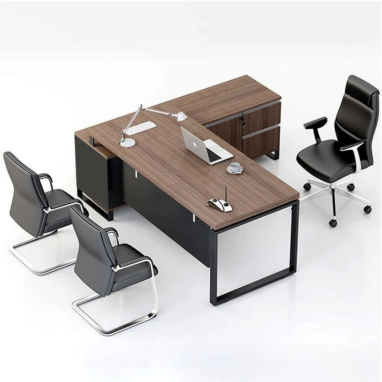 Office Table Modern L Design Wholesale Modern Executive Desk Escritorio ...