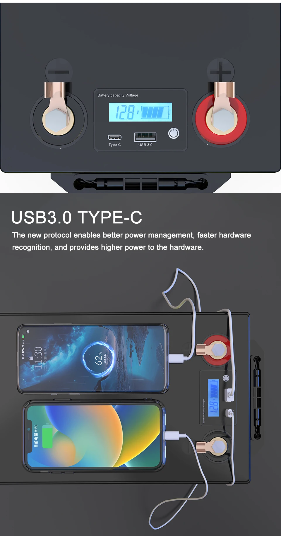 Liitokala 12v 310ah Lifepo4 Lithium Ion Batteries Pack Deep Cycle ...