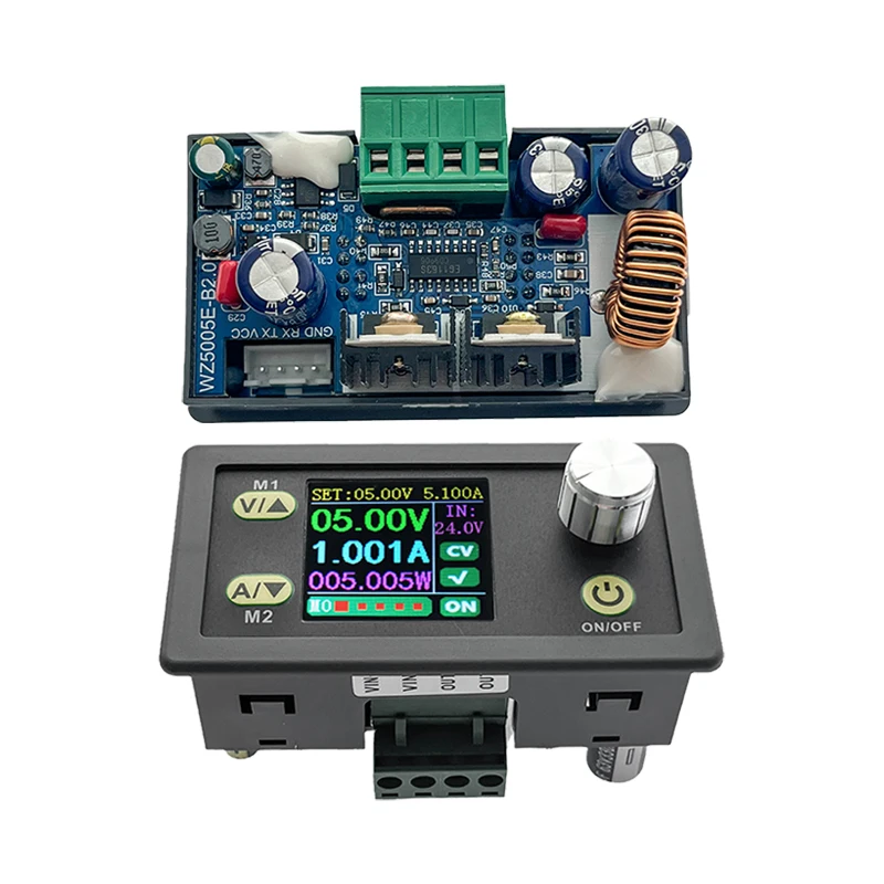 WZ5005E DC DC Buck Converter - 50V 5A Adjustable Power Module