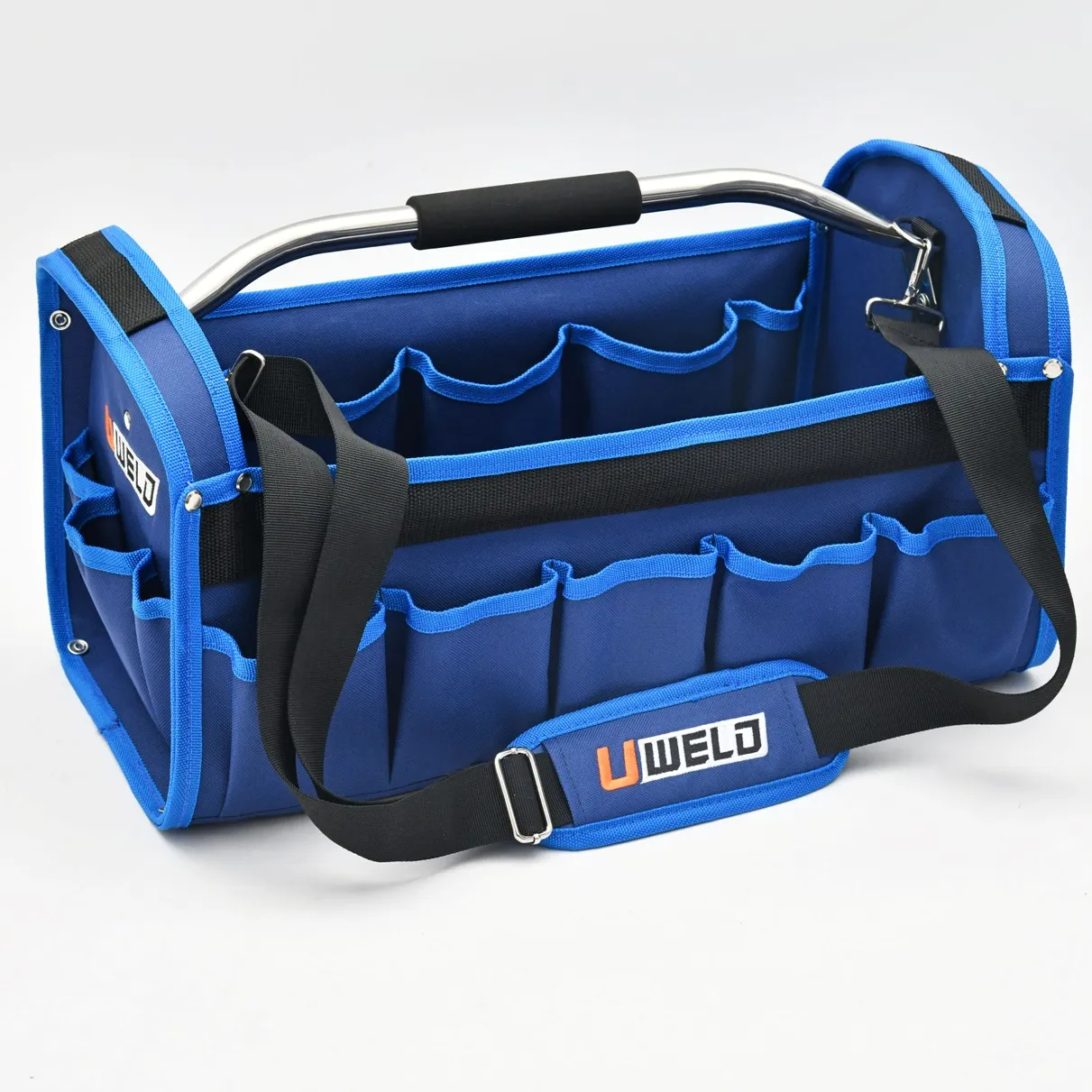 Uweld18.5" Open-top Tool Carrier Tool Tote With Rotating Handle - Buy ...