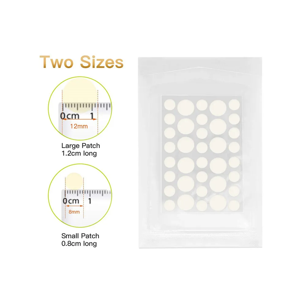 Transparent Pimple Patches Cute Shape Pimple Patch Hydrocolloid Acne ...