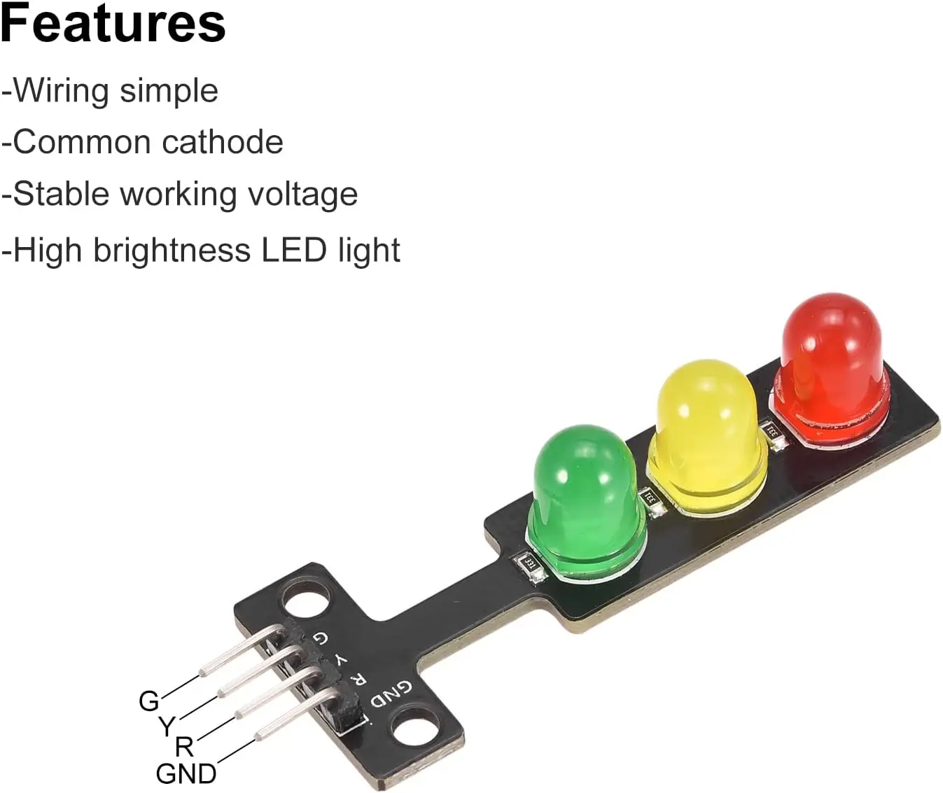 Mini Traffic Light Display Module - Creative DIY Project