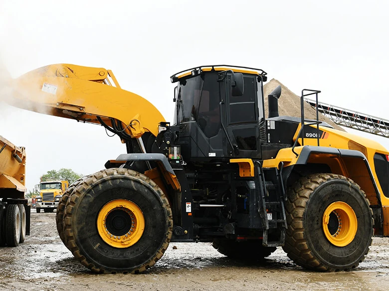 New 9 Ton Wheel Loader Clg890h/890h - Buy 9t Wheel Loader,9 Ton Pay ...