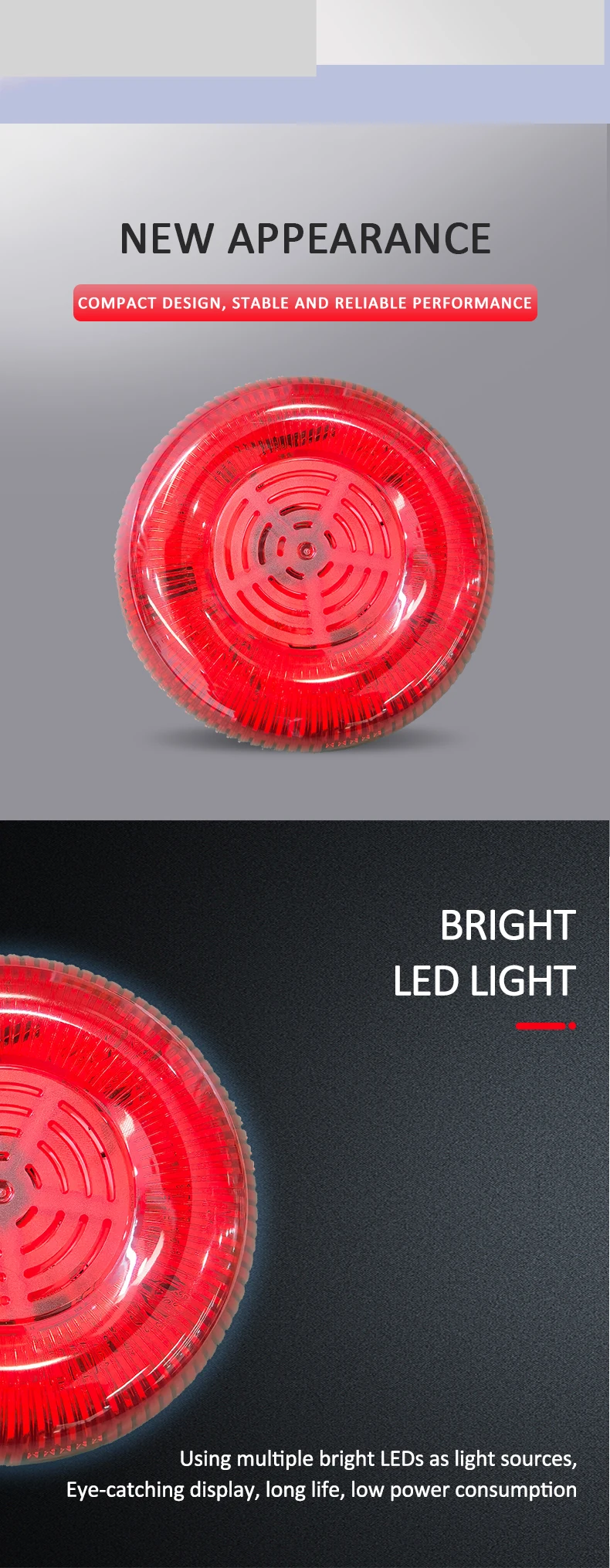 Tanda TX7300 Intelligent Addressable Fire Alarm Sounder