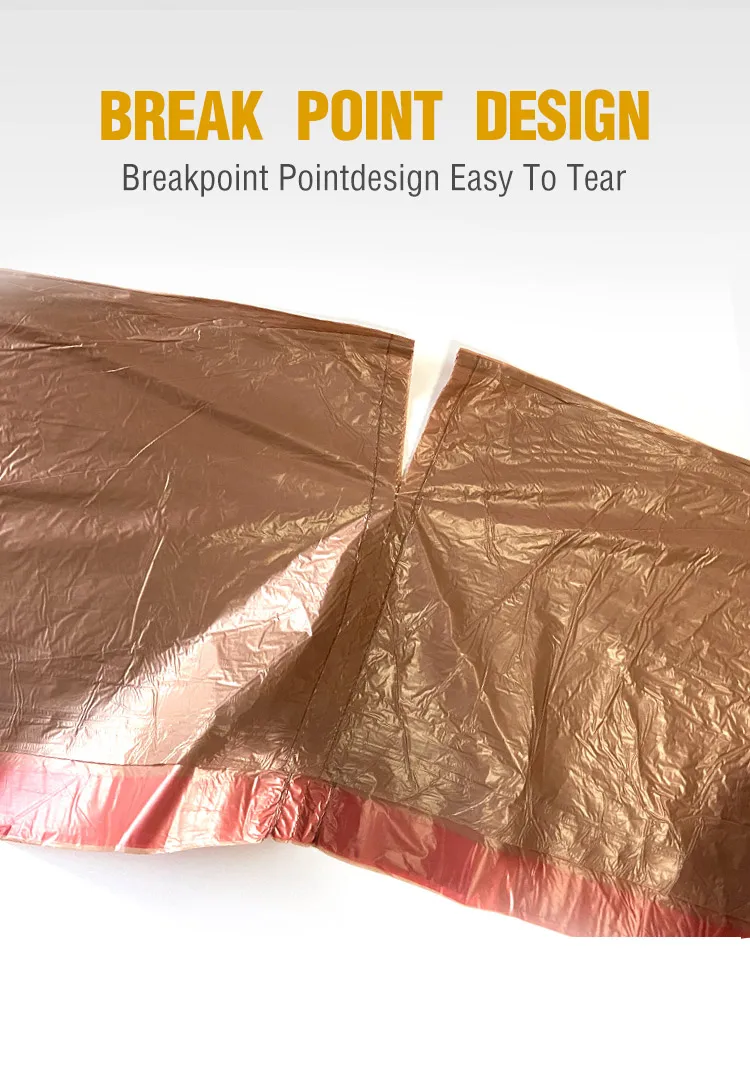 Custom Disposable Decomposable Recycled Plastic Bags