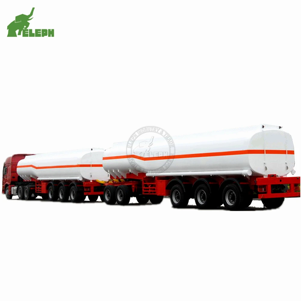Tandem Axle Super Link Tanker Semi Trailer 20ft 40ft Tank Trailer ...