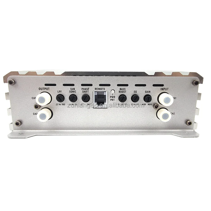 Heatsink Car Bass Amplifier Peak 7500W Class D Car Amplifier Monoblock ...