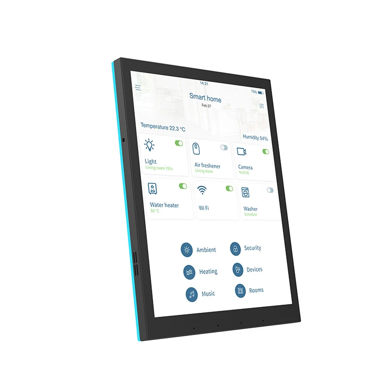 Smart Home Booking System Anti-glare Led Light Android Tablet Control ...