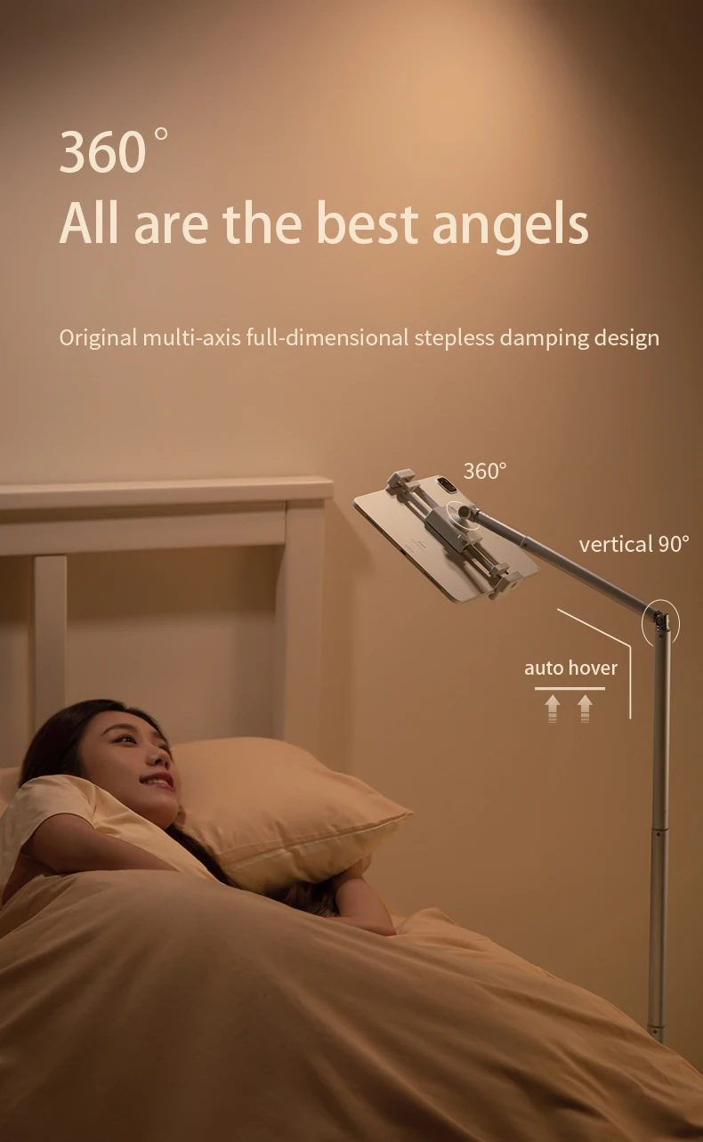 Adjustable Table Floor Holder - Perfect for Video Recording