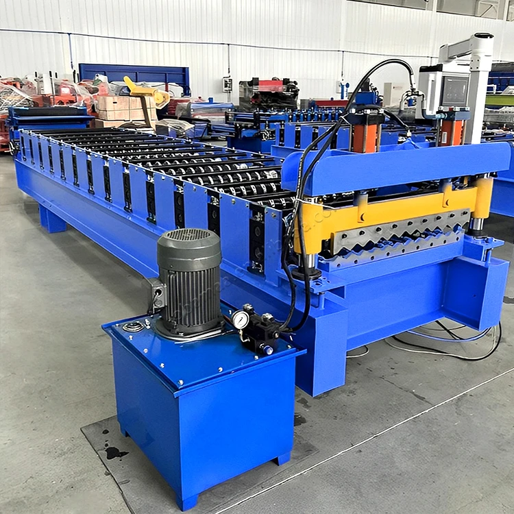 Roofing Sheet Corrugated Machine Corrugated Roof Sheet Roll Forming ...