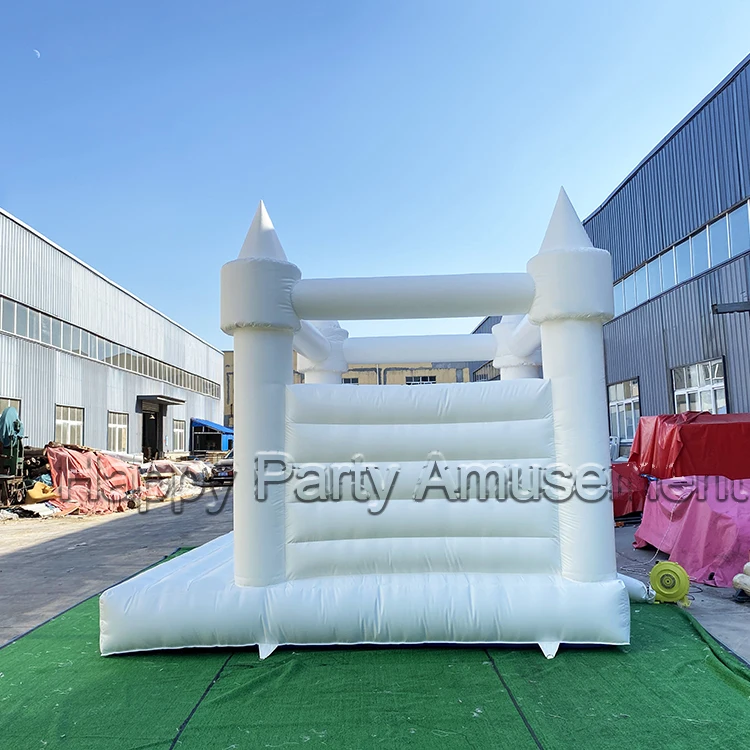 Hot Sale 4x4m/13x13ft Moonwalk Bounce House Commercial Grade White ...