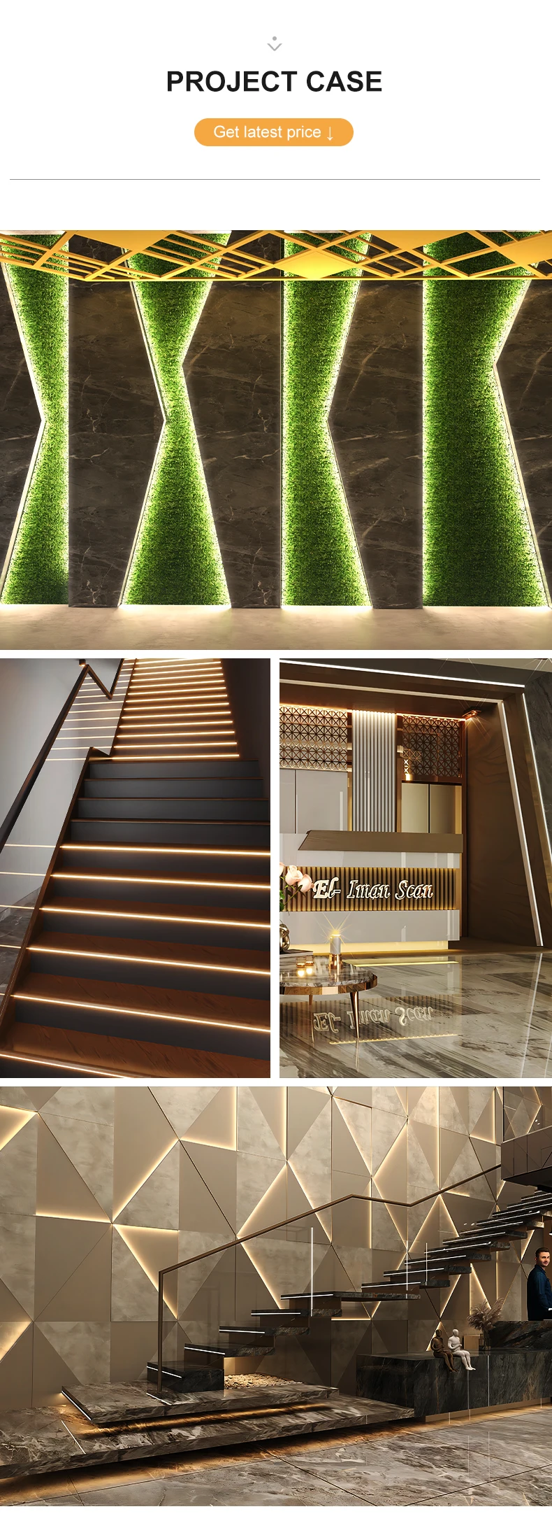 High Bay Light Drywall Gypsum Led Aluminum Profile New Design Recessed ...