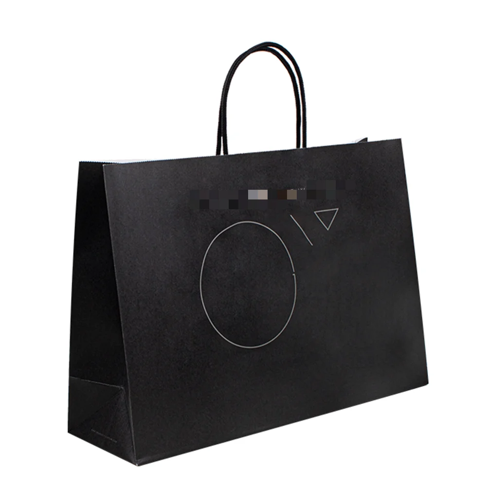 Kraft Paper Bag Stand Up Wrapping China With Handle Sachet Plastic ...