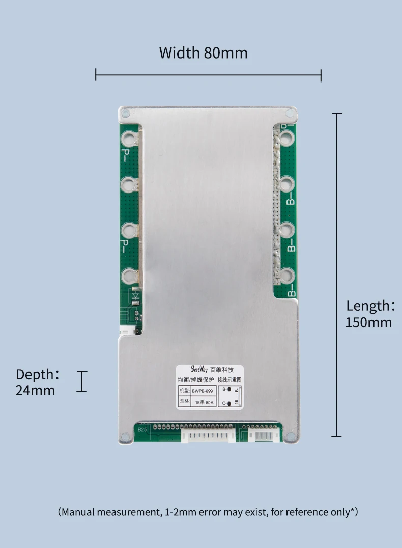 12v 4s 100a Lifepo4 3.2v Battery Management System Bms With Balancer ...