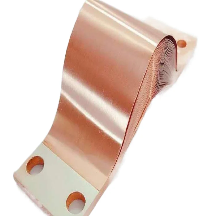 Custom Copper Foil Laminated Busbar Flexible Bus Bar Expansion ...