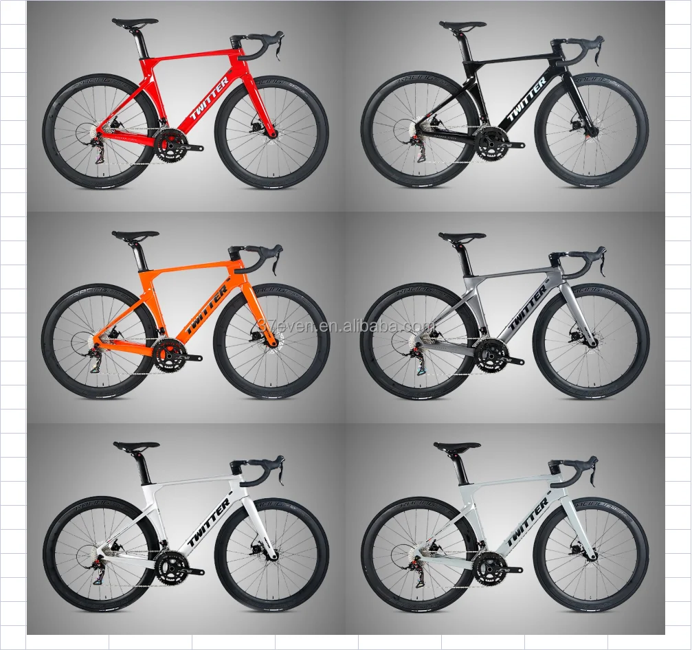 Customizable R10 Carbon Fiber Road Bicycle - Disc Brake