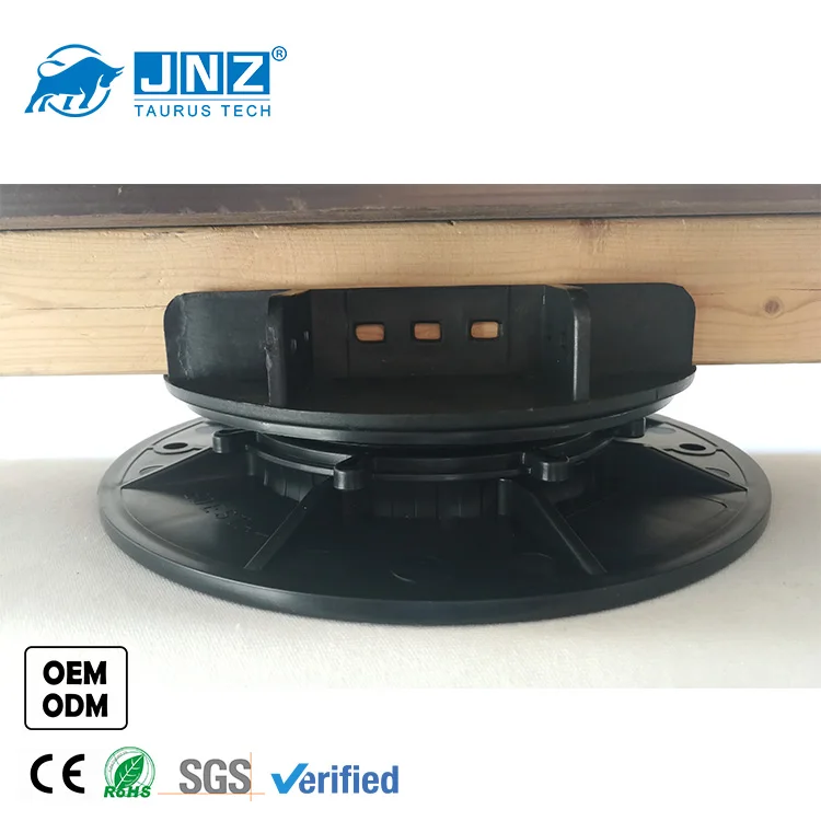 Jnz Adjustable Joist Support Height Adjustable Raised Plastic Wpc Wood ...
