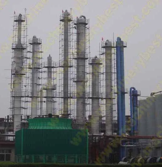 Industrial Ethanol Distillery Plant - 5000 Liters/Day Edible Alcohol ...