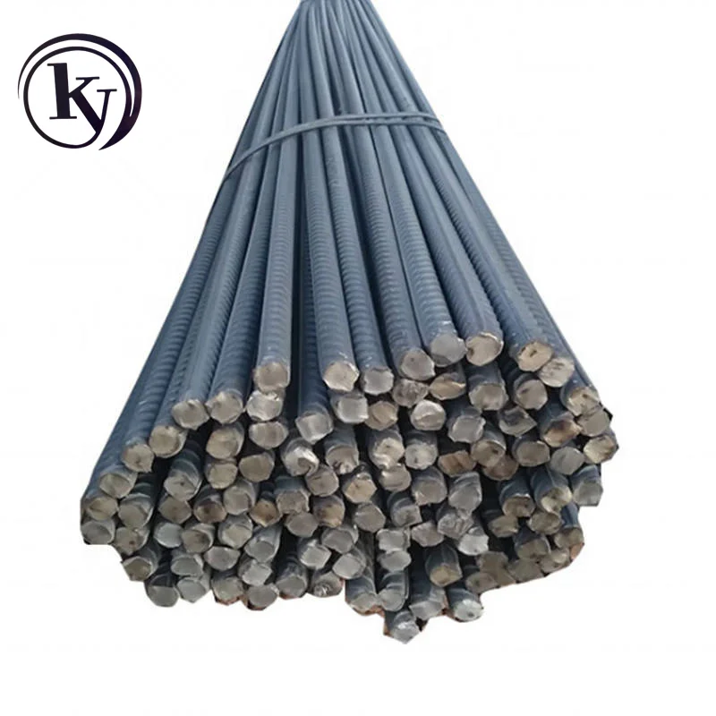 Hrb500 18mm Reinforcing Steel Deformed Rebar Black Surface Astm ...