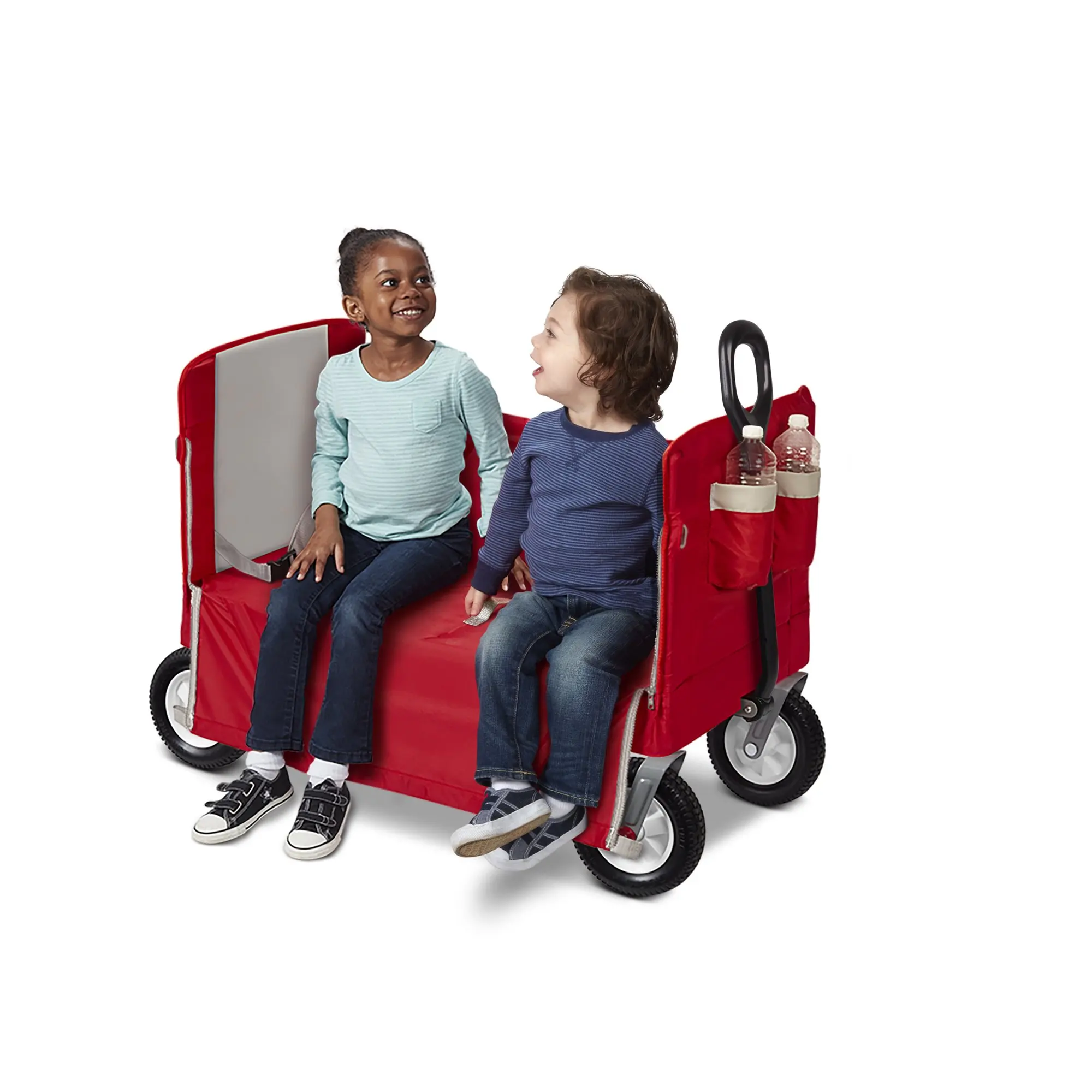 The Wagon That Converts Into A 2-person Chair - 3-in1 Carts With Wheels ...