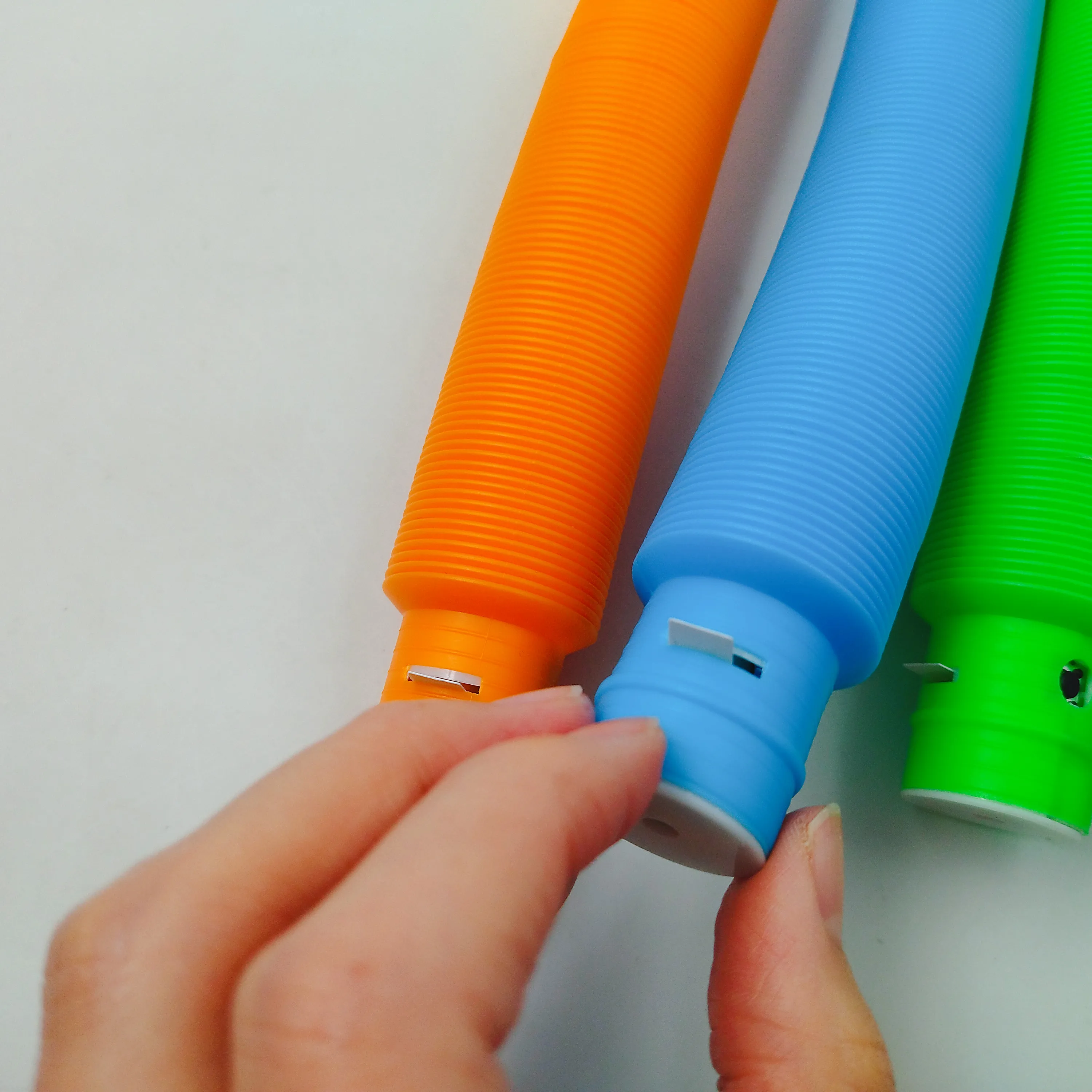 Jumbo Light Up Pop Tubes Fidget Toys Led Glow Tubes Sensory Toys In The ...