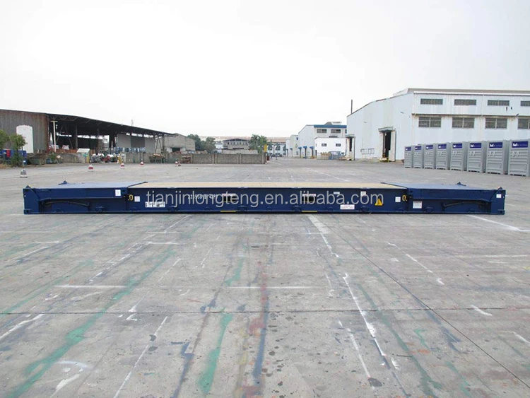 Collapsible End Heavy Duty 40' Flatrack Container for Sale