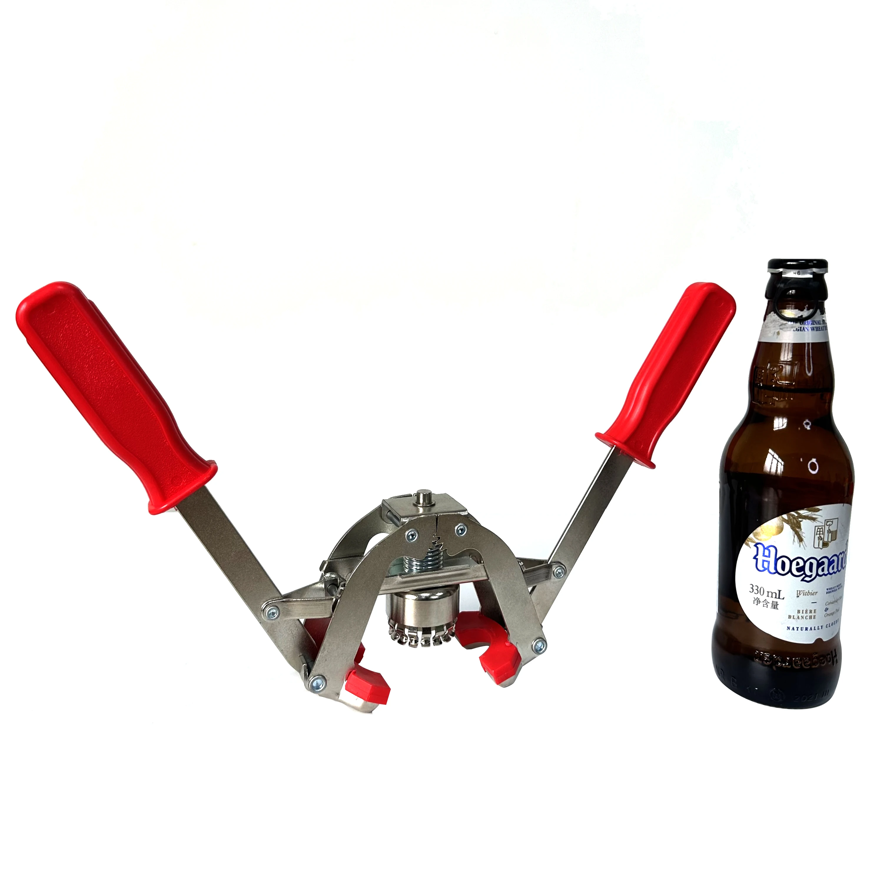 Manual Capping Press Machine tool bottle Ring Pull capper beer corking ...