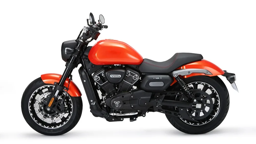 Top Selling Chopper 400cc High Power Water Cooling Double Cylinder Gas ...