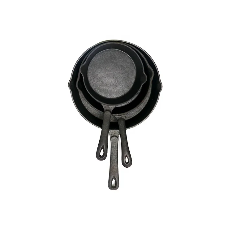 Cheap Cooking Ware Custom Restaurant Kitchen Cast Iron Fry Pan Skillet ...