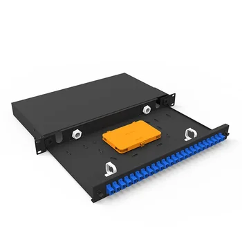 12/24/48 Port Fiber Optic Splice Tray For Outdoor Communication Cables ...