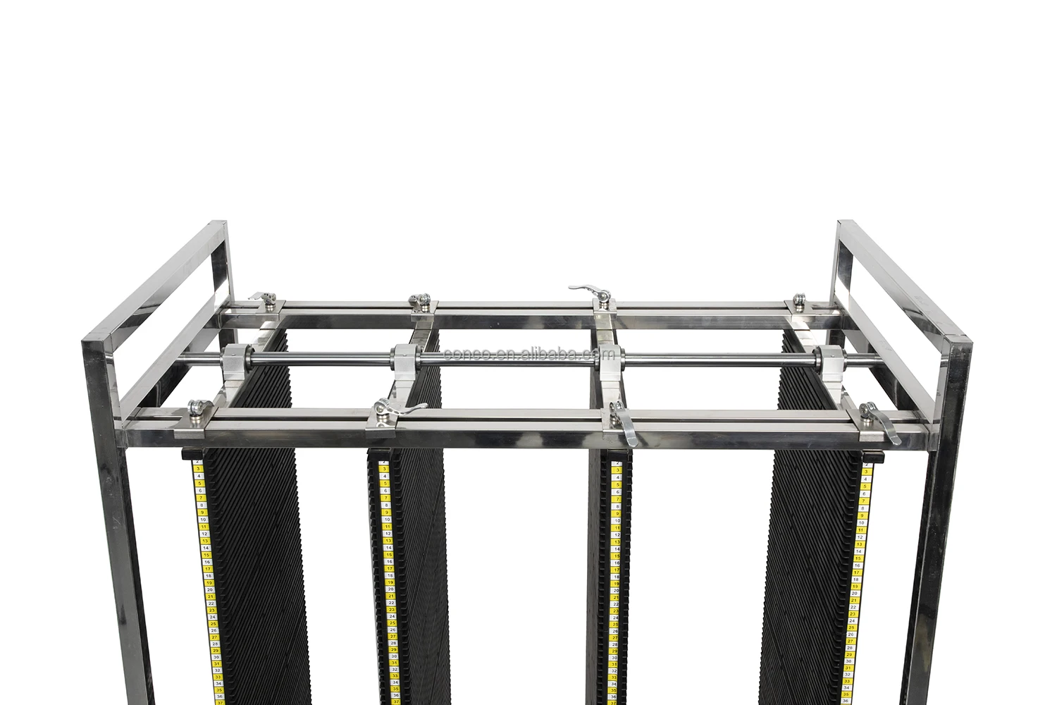 High Quality Handle Adjustable SMT ESD PCB Carts 4 Wheel