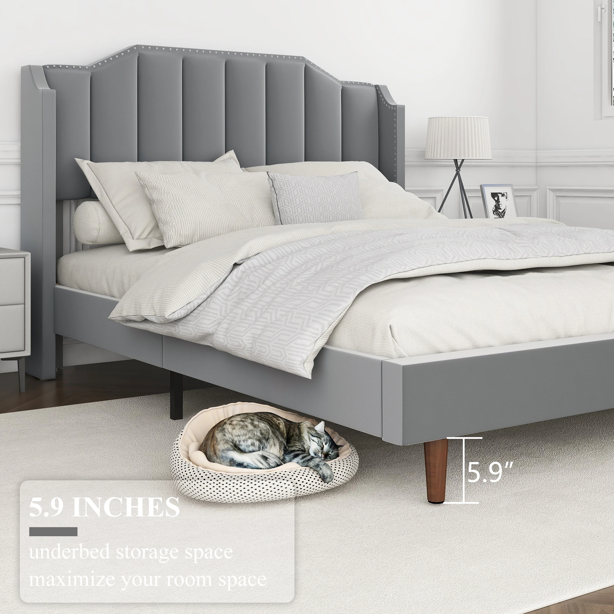 Kainice Morden Cama Matrimonial Double Queens Beds California King Bed ...