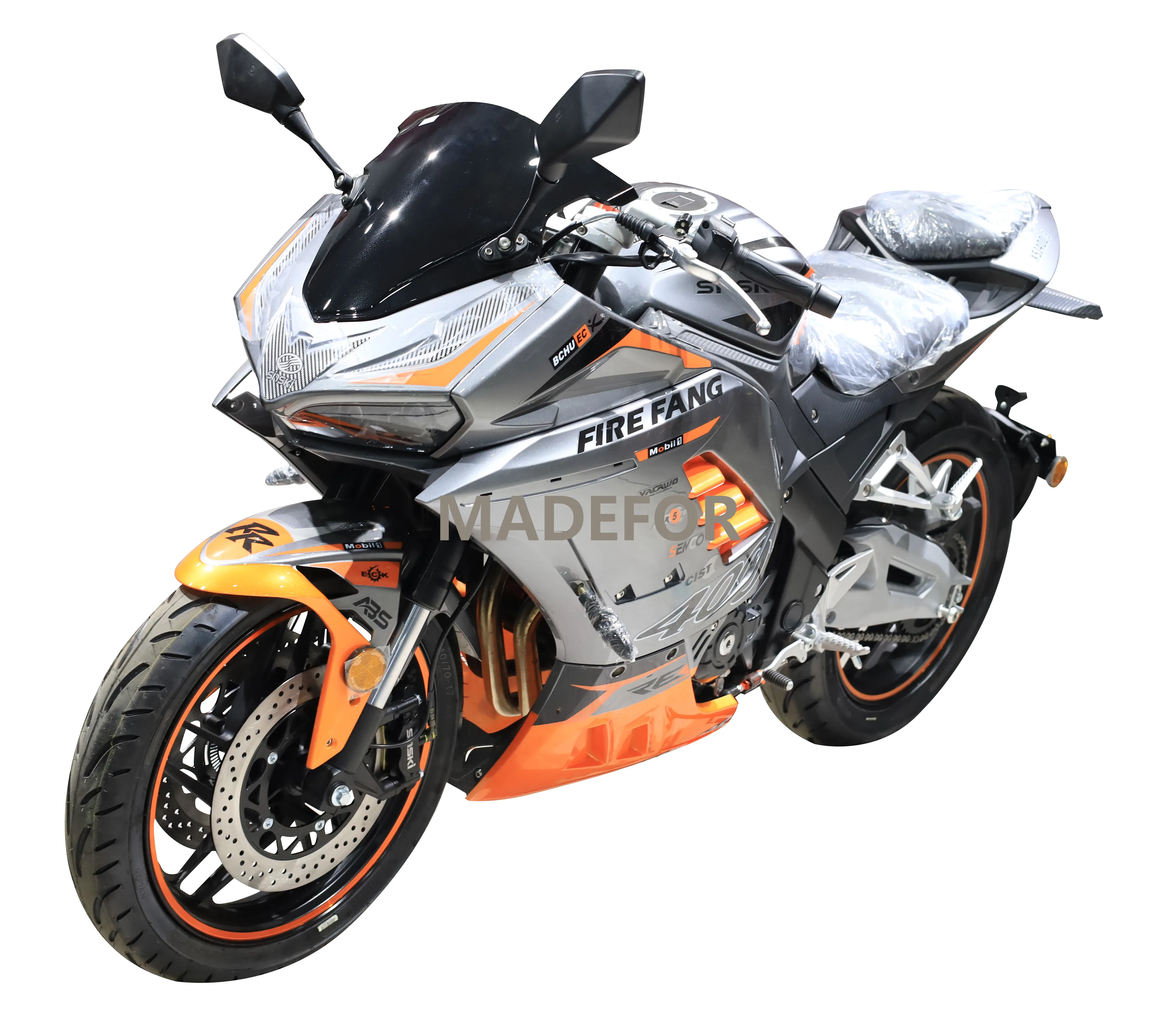 MADEFOR New Super Power Motorcycle Street Bike Two Cylinder Water ...