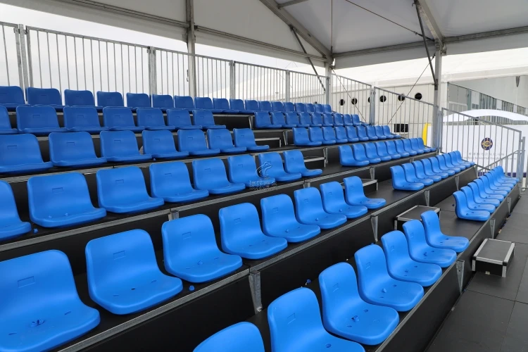 Outdoor Stadium Dismountable Sports Grandstand Metal Bleachers Stand ...