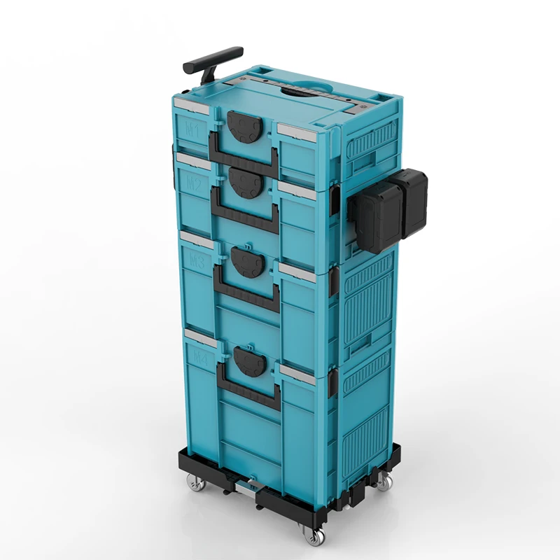 Heavy Duty Tool Box - Durable Plastic Case for Car Repair