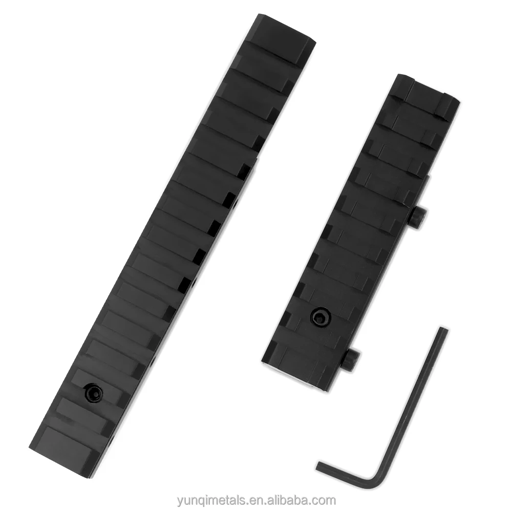 Aluminum Alloy Scope Mounting Brackets 155mm Extension Base 11mm To ...