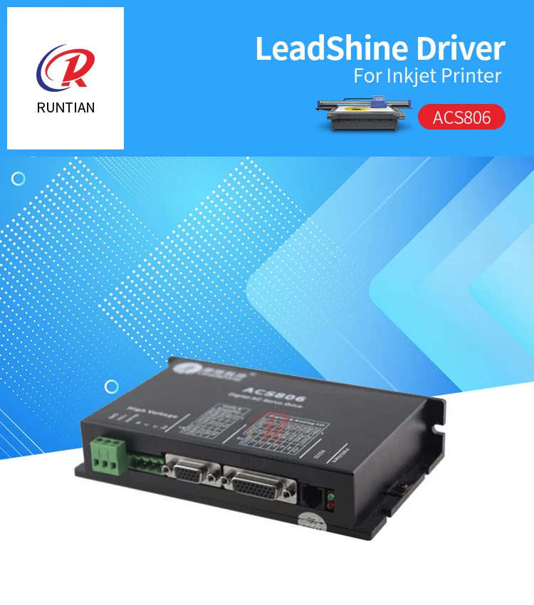 Original Leadshine Servo Motor Driver For Flora Inkjet Printer Acs806 ...